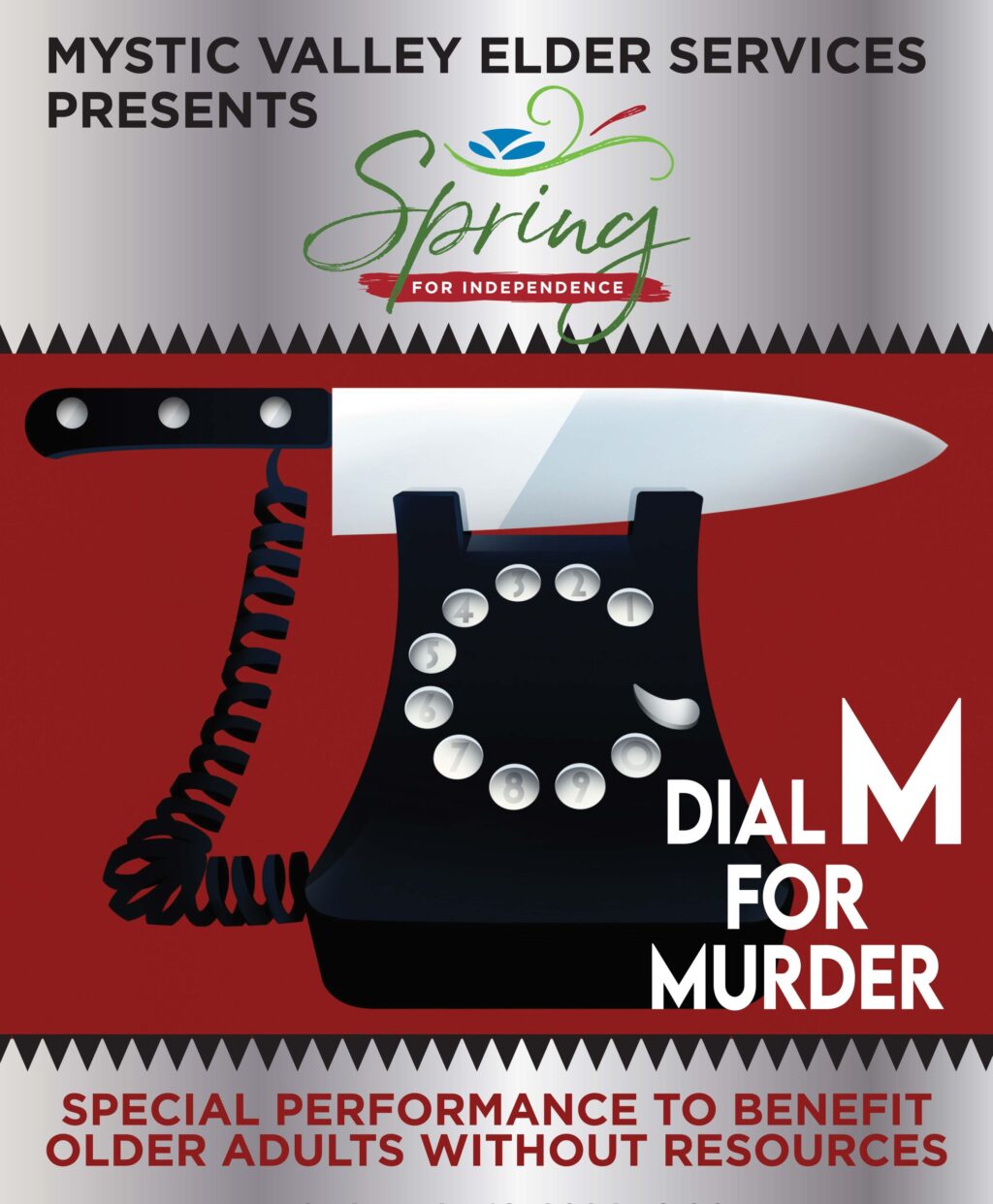 Dial M For Murder - Spring For Independence - Mystic Valley Elder Services